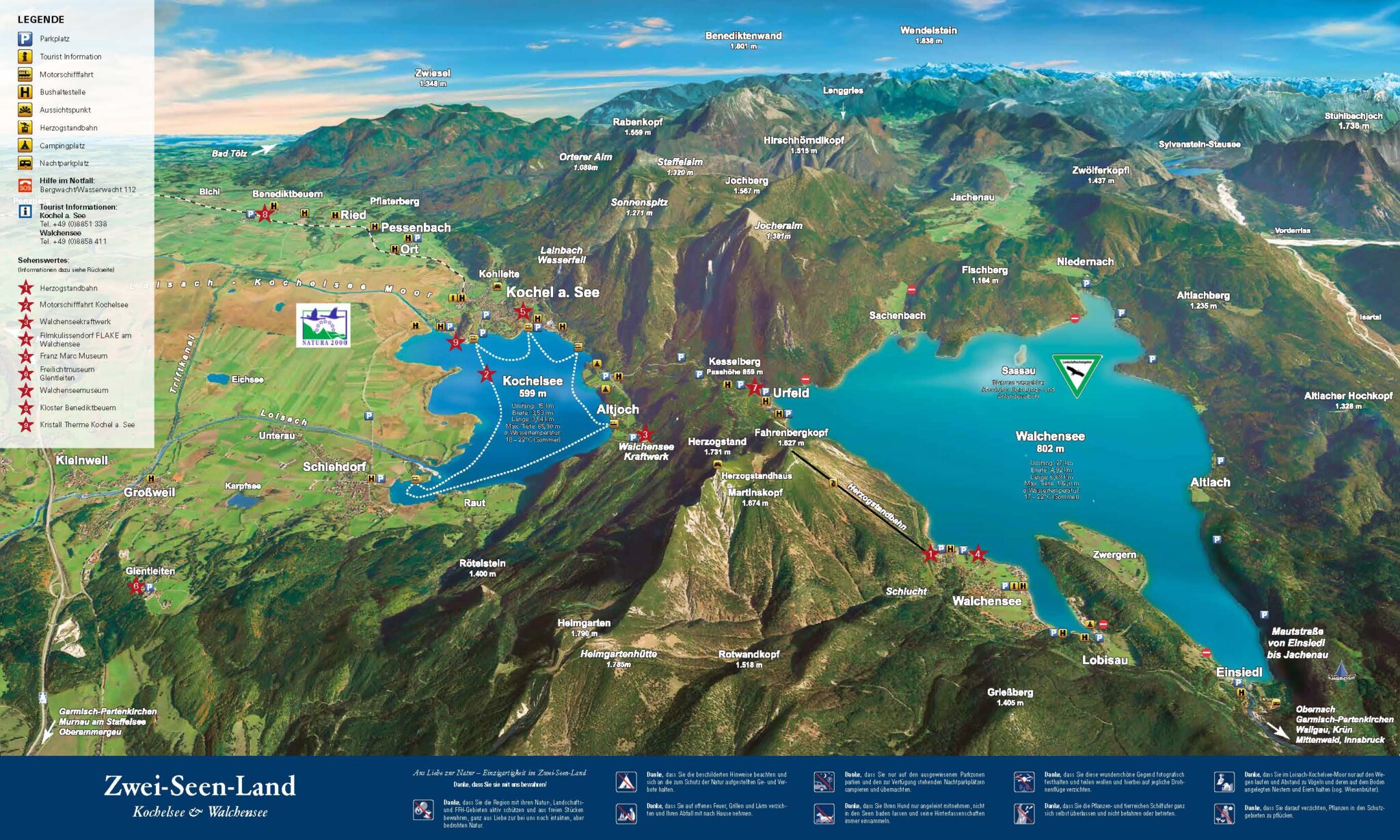 so viele Möglichkeiten - CAMPING WALCHENSEE